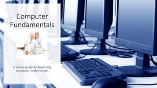 Computer fundamentals | PPT