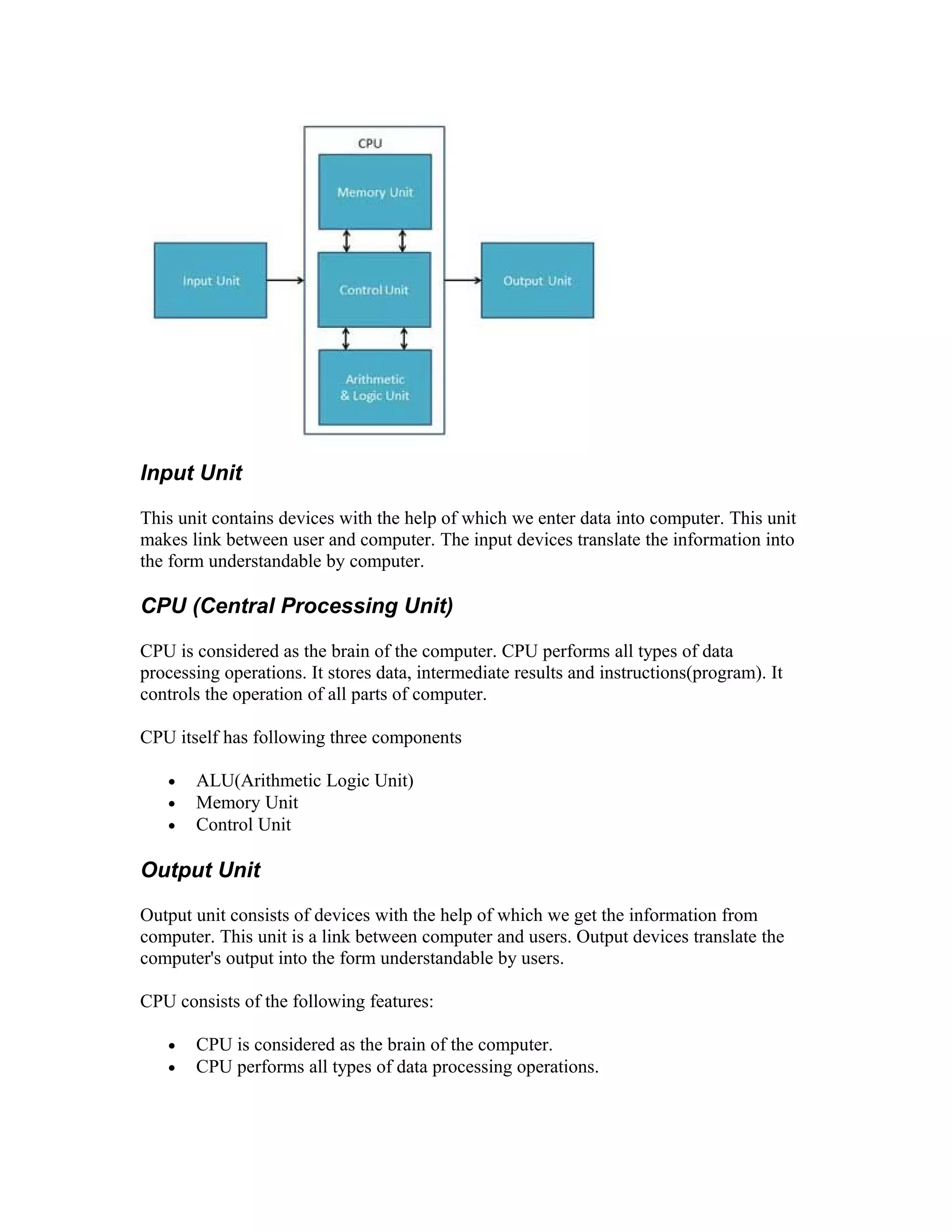 Computer fundamentals | DOC