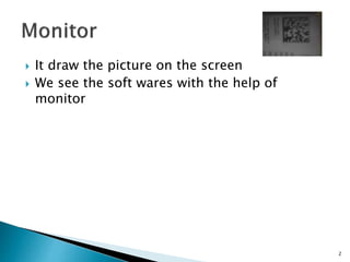 Introduction to parts of Computer(Computer Fundamentals) | PPTX