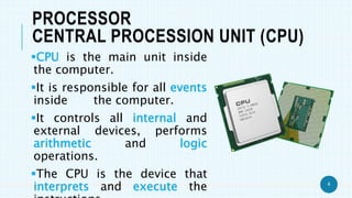 Computer fundamentals | PPTX | Computer Peripherals | Computing