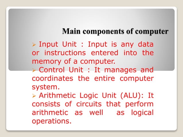 Computer fundamentals | PPTX