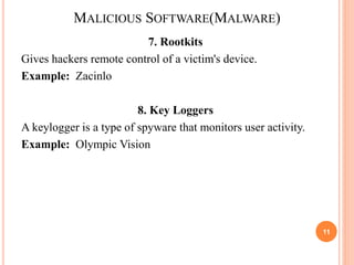 Basics of Computer(Malware,CPU,Virus,Software,DNS) | PPTX