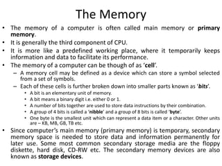 Computer Fundamentals notes of mca 1st sem | PDF