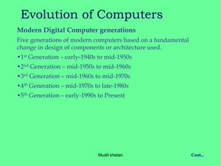Computer Fundamentals | PPT