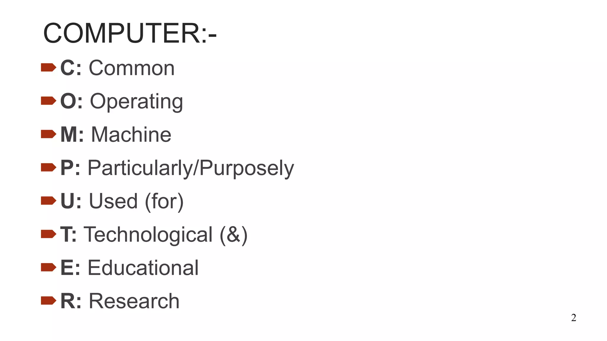 Computer Fundamentals -to upload.pptx | Data Storage and Warehousing | Computing