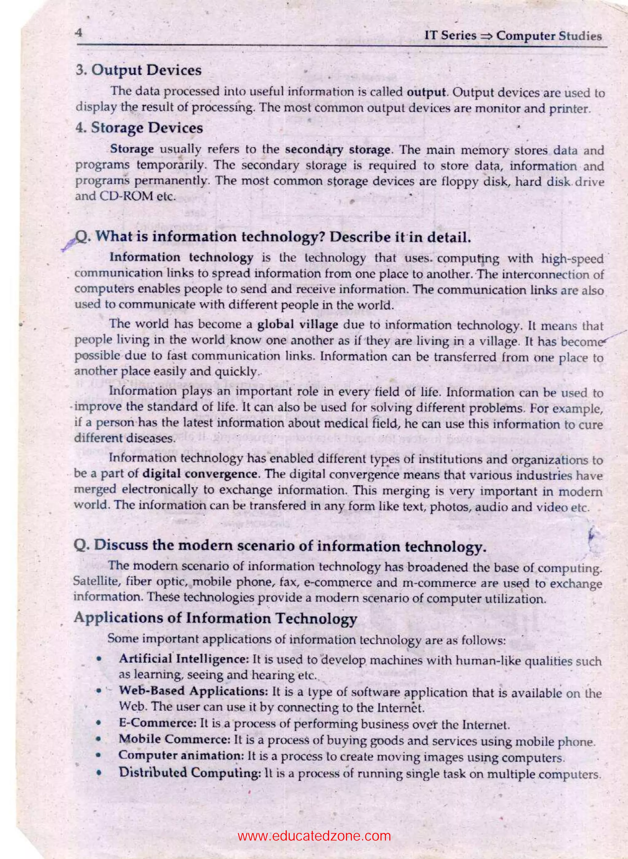 Computer Fundamentals (Book) | PDF