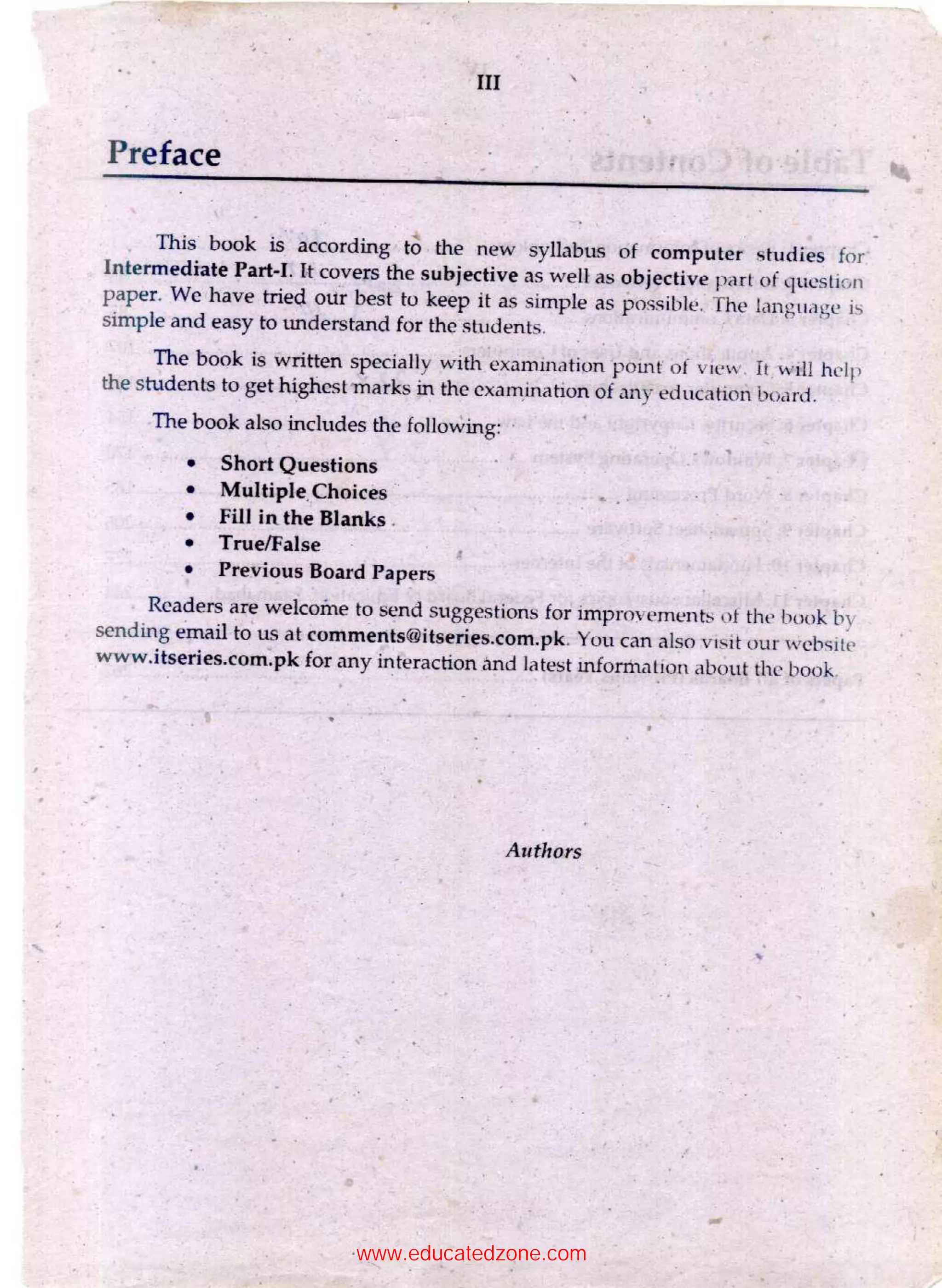 Computer Fundamentals (Book) | PDF