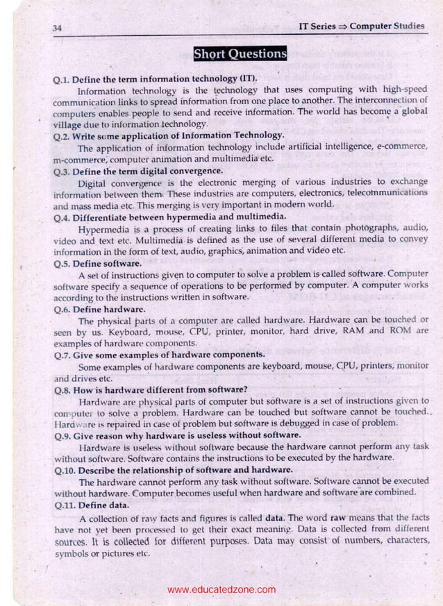 Computer Fundamentals (Book) | PDF