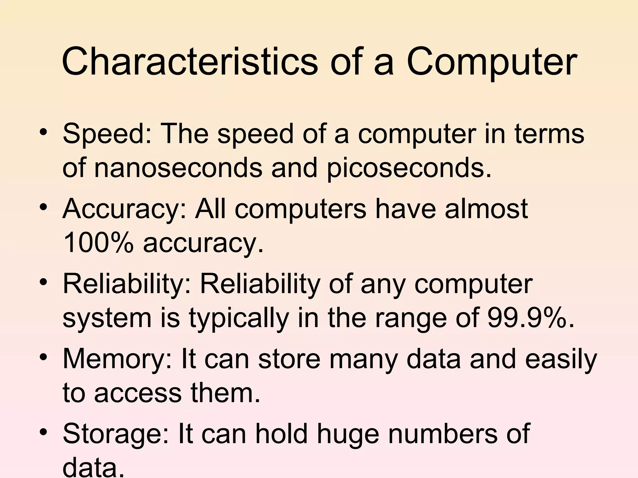 Computer Fundamentals | PPT