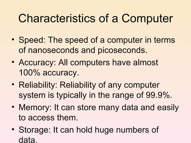 Computer Fundamentals | PPT