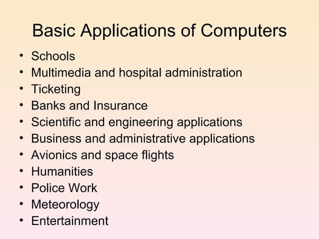 Computer Fundamentals | PPT