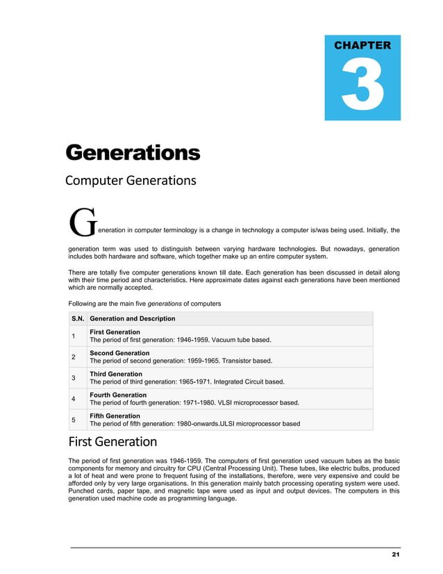 Computer Fundamentals | PDF | Internet for Beginners | Internet