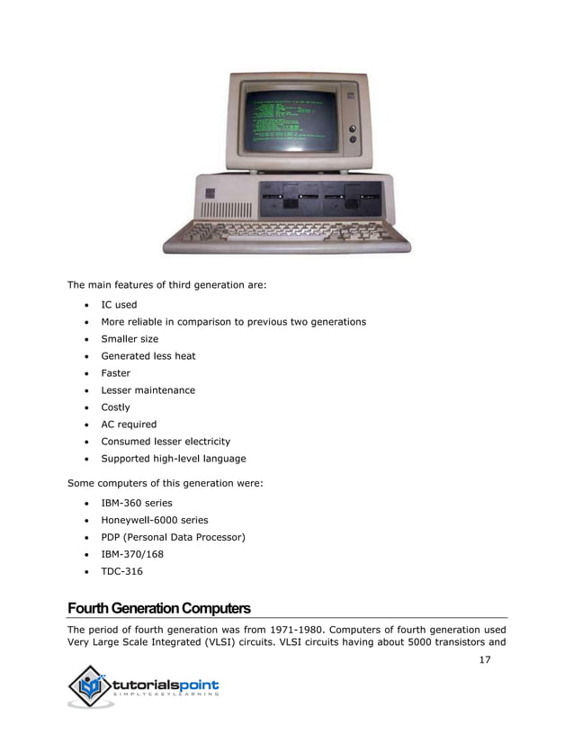 Computer fundamentals tutorial | PDF