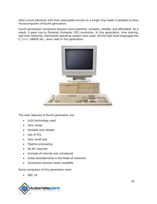 Computer fundamentals tutorial | PDF
