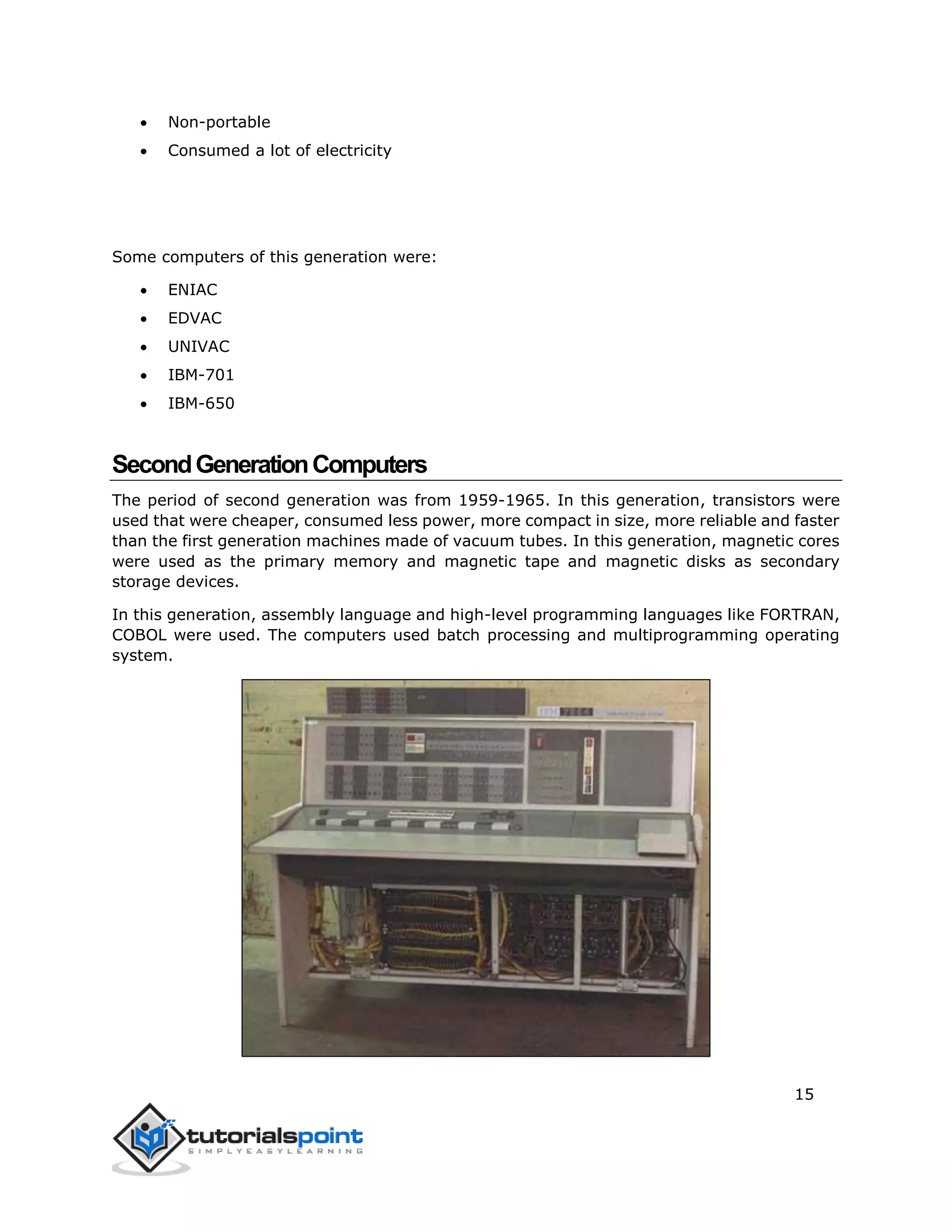 Computer fundamentals tutorial | PDF