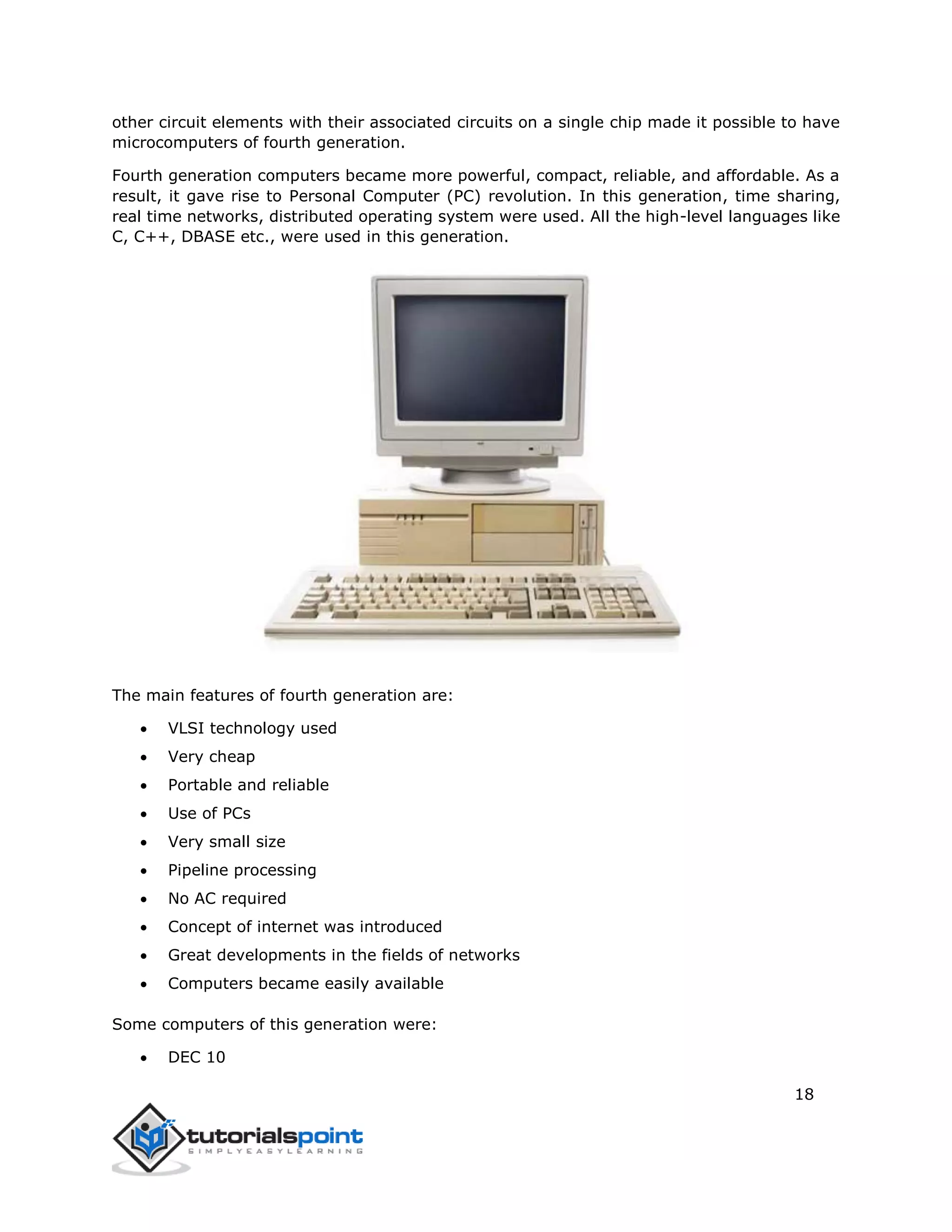 Computer fundamentals tutorial | PDF