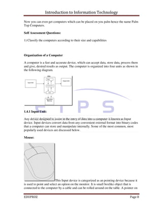 Computer fundamentals & window based application | PDF