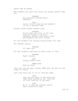 Computer game audio cut sequence script | PDF