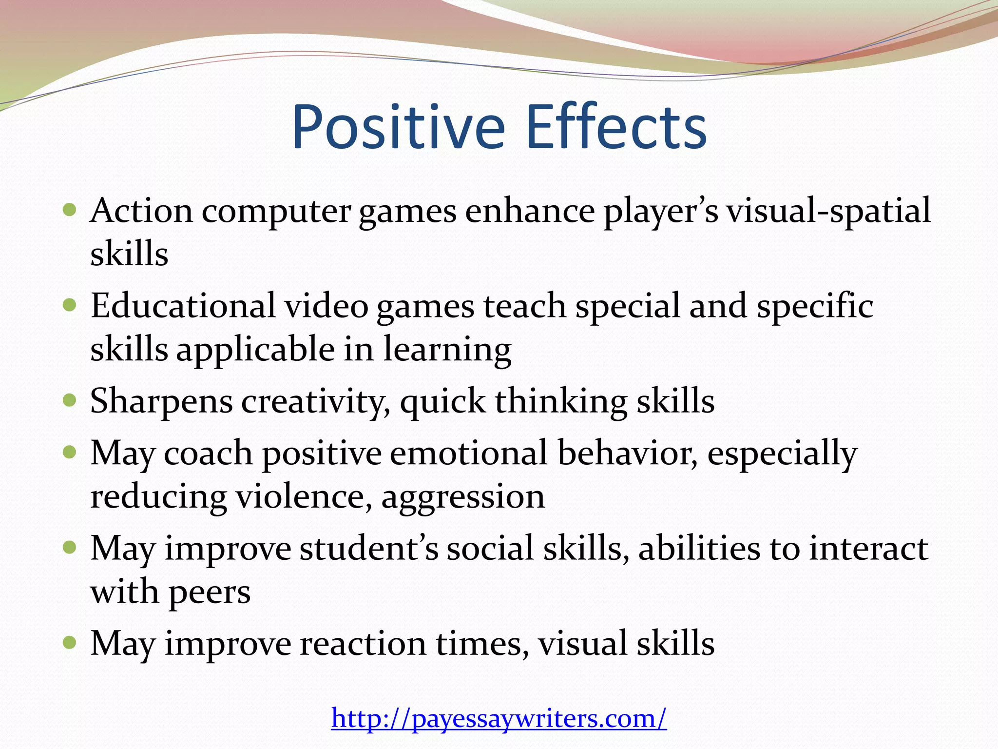 Computer games in education | PPTX