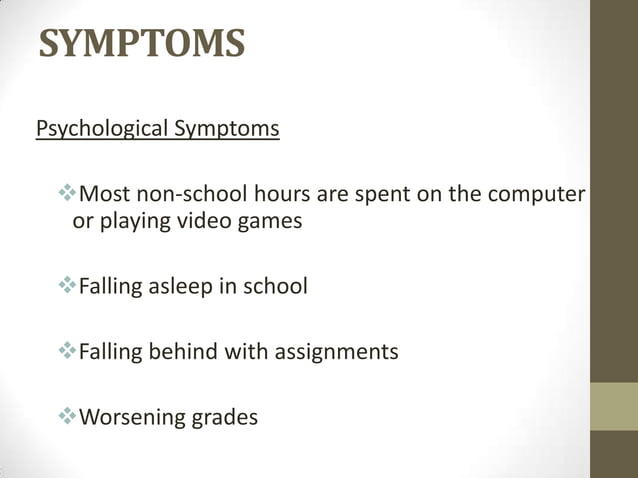 Computer gaming addiction | PPTX