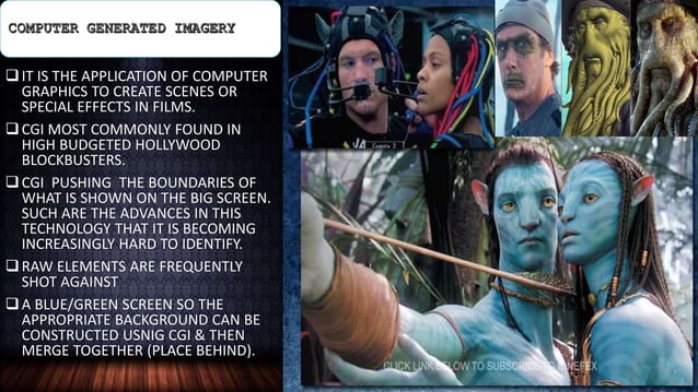 (CGI) Computer generated imagery ppt by Mubeen Momin | PPTX