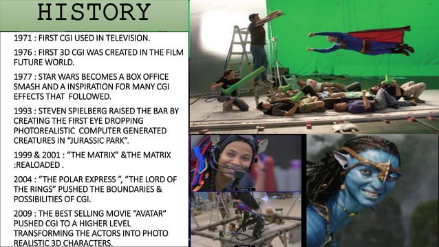 (CGI) Computer generated imagery ppt by Mubeen Momin | PPTX