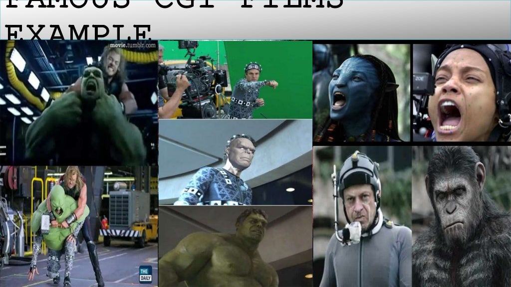 Computer Generated Imagery