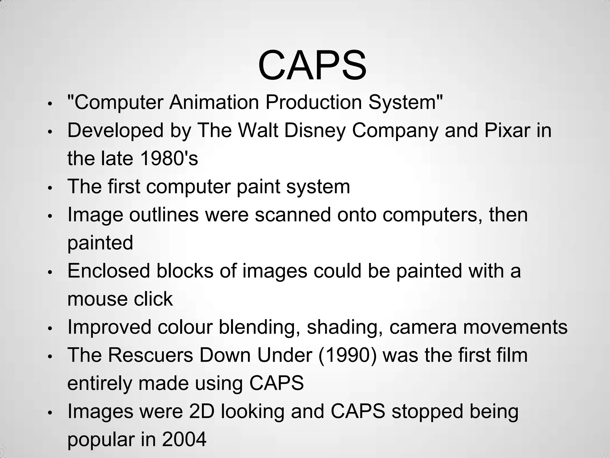 Computer generated images in movies | PPTX