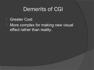 Computer generated imaginary | PPT