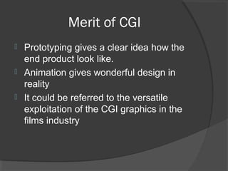 Computer generated imaginary | PPT