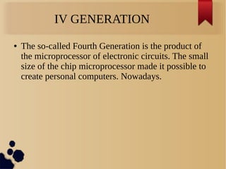 Computer generation | ODP | Computing | Technology & Computing