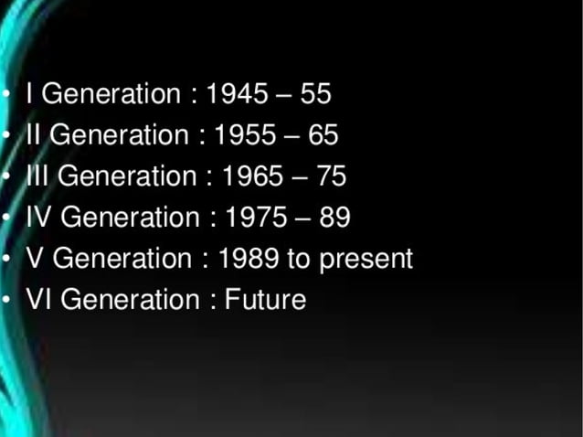 Computer generation | ODP | Computing | Technology & Computing