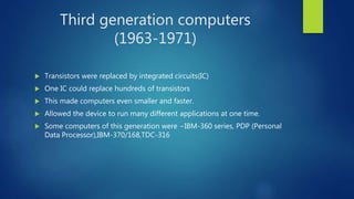 Computer generation | PPT