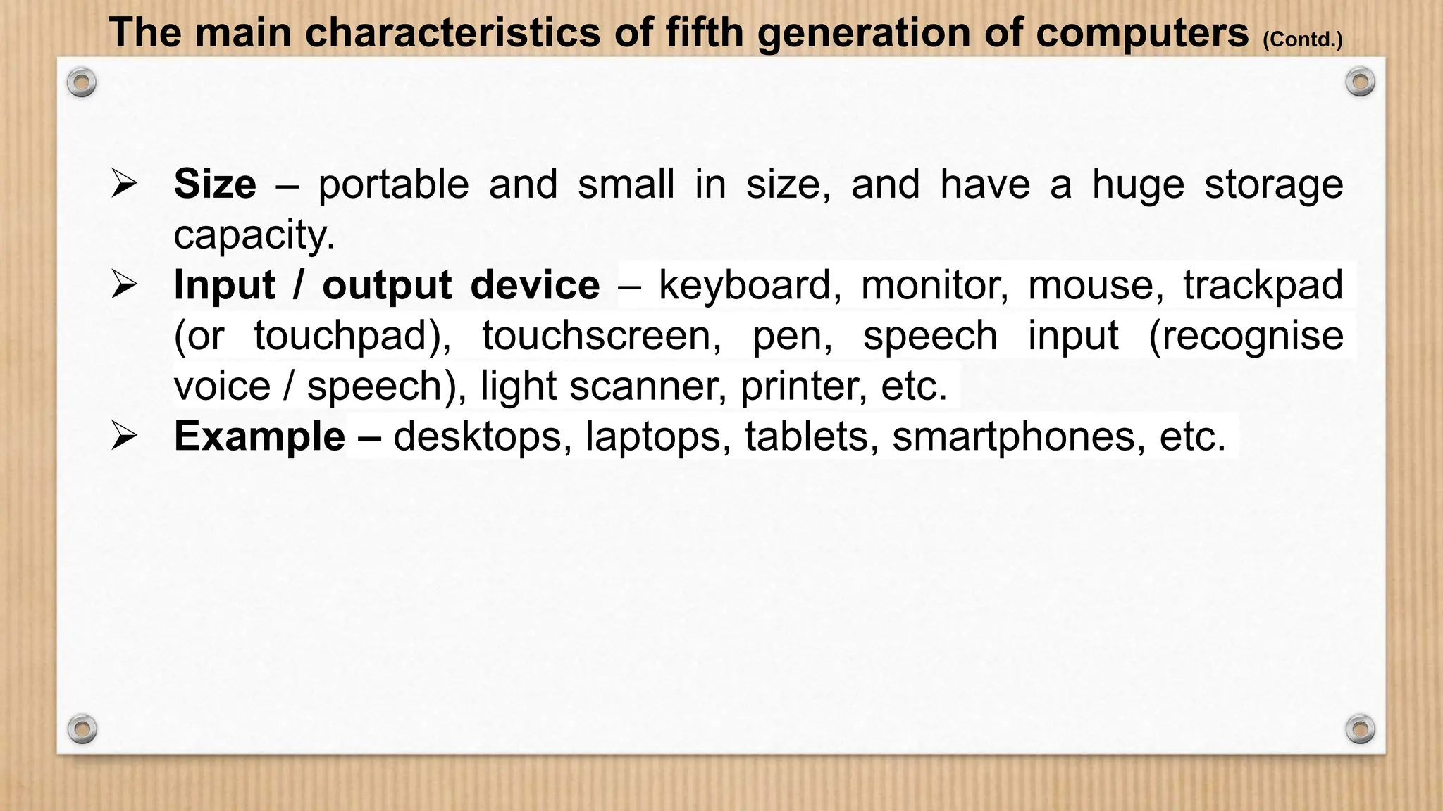 Computer Generation (evolution of computer) | PPTX