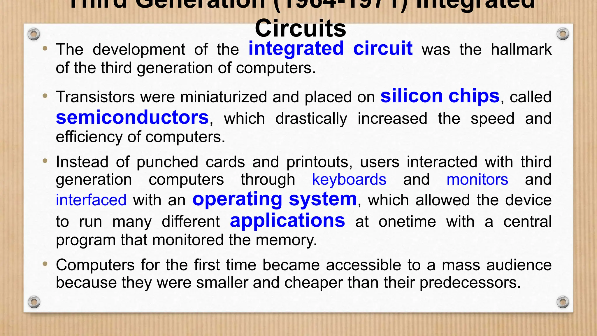 Computer Generation (evolution of computer) | PPTX