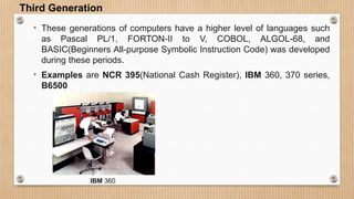 Computer Generation (evolution of computer) | PPTX