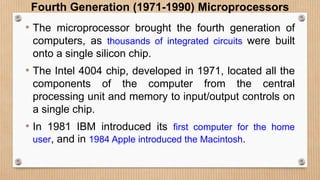 Computer Generation (evolution of computer) | PPTX