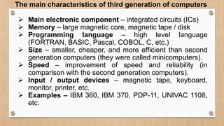 Computer Generation (evolution of computer) | PPTX