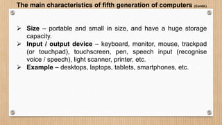 Computer Generation (evolution of computer) | PPTX