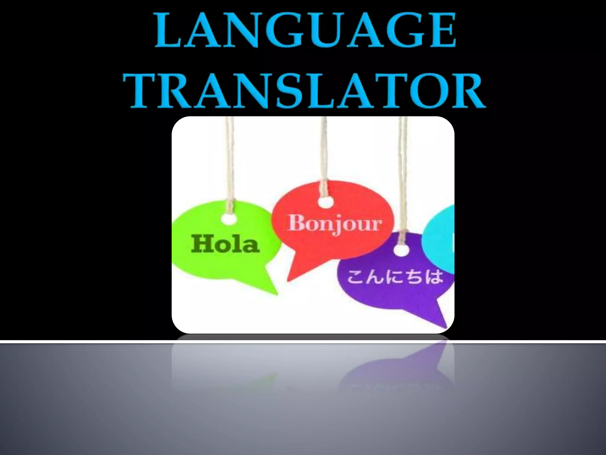 Computer generation and language translator | PPTX | Programming ...