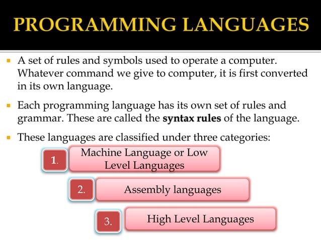 Computer generation and language translator | PPTX | Programming ...
