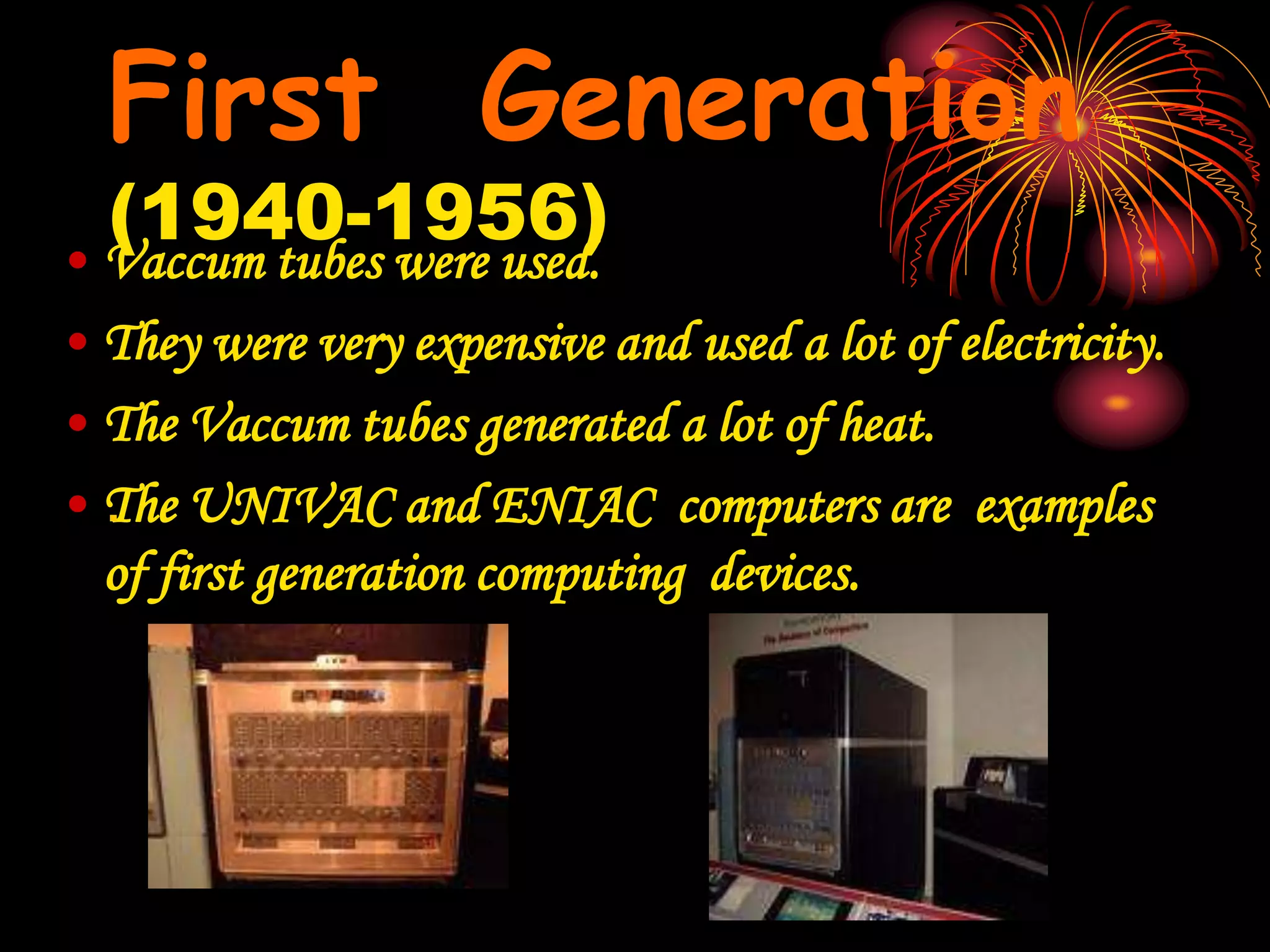 Computer generations | PPT | Technology & Computing