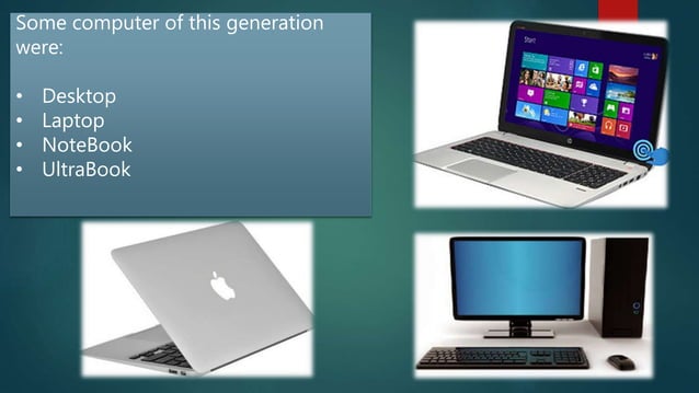 Computer Generations | PPTX | Computing | Technology & Computing