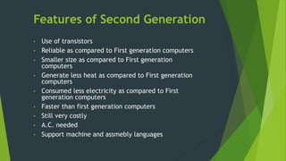 Computer Generations | PPTX