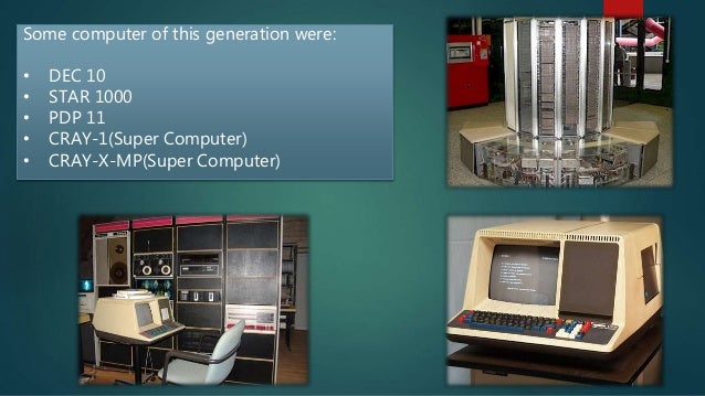 Computer Generations