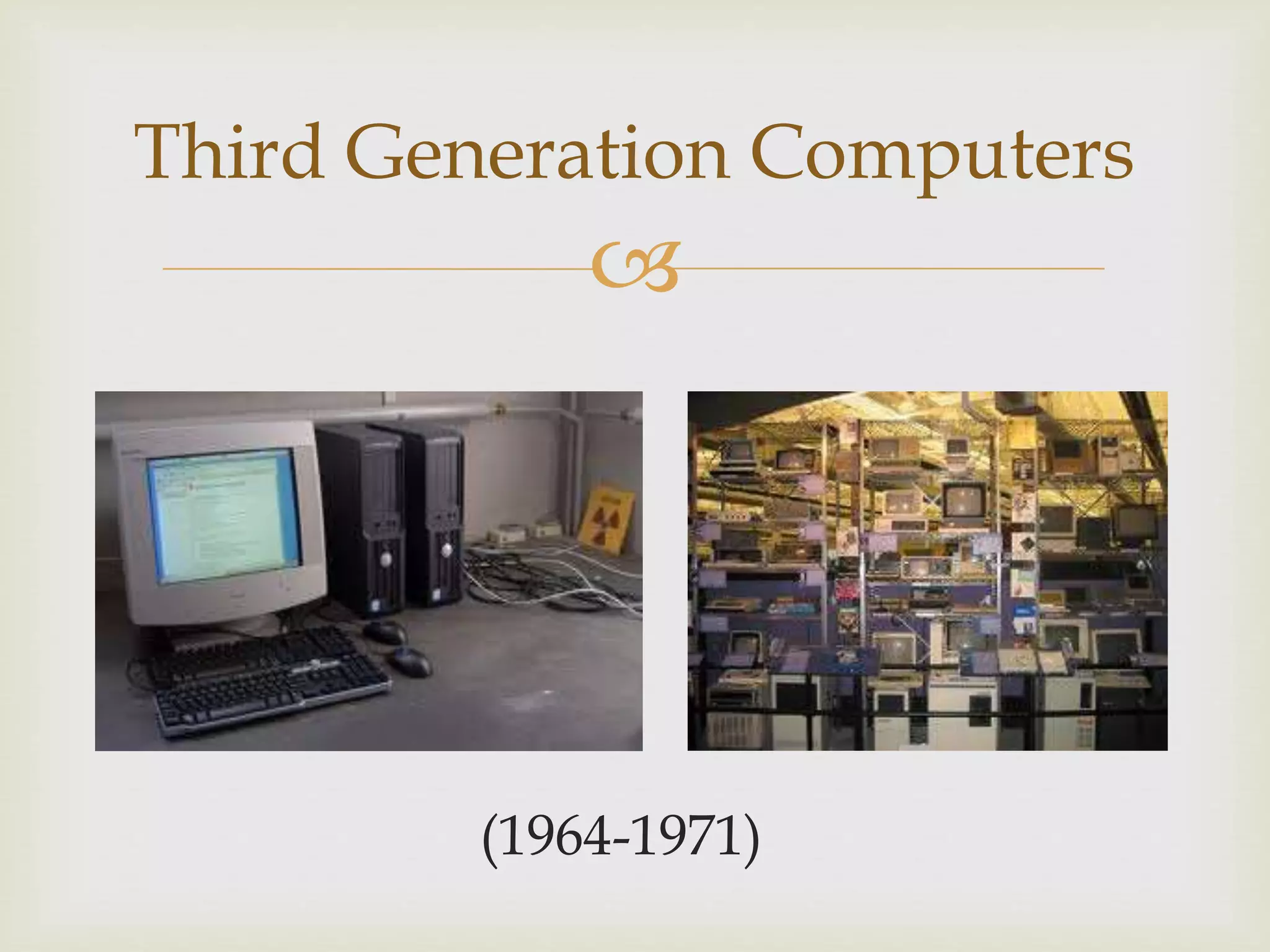 Computer generations powerpoint slide | PPTX