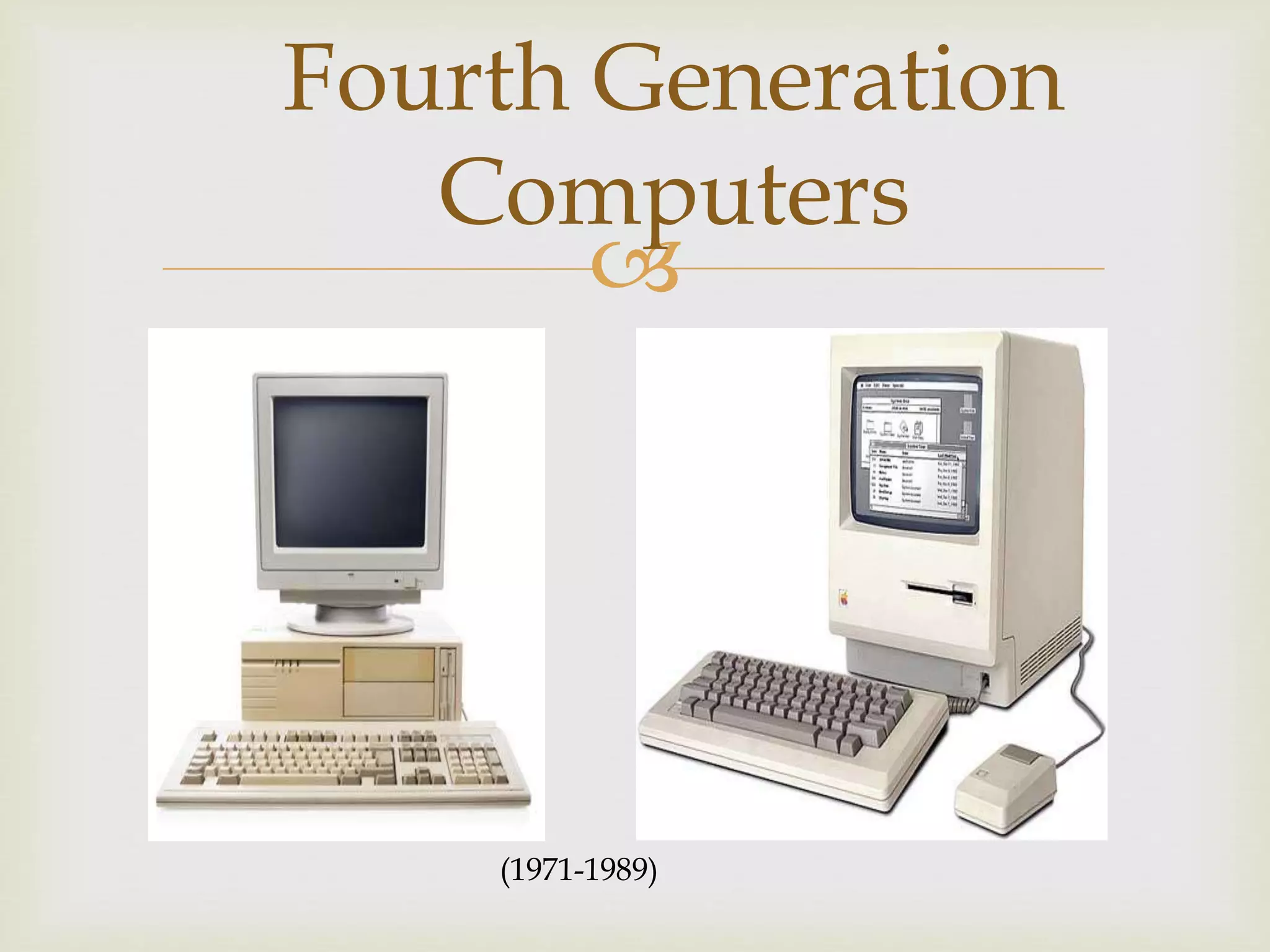 Computer generations powerpoint slide | PPTX