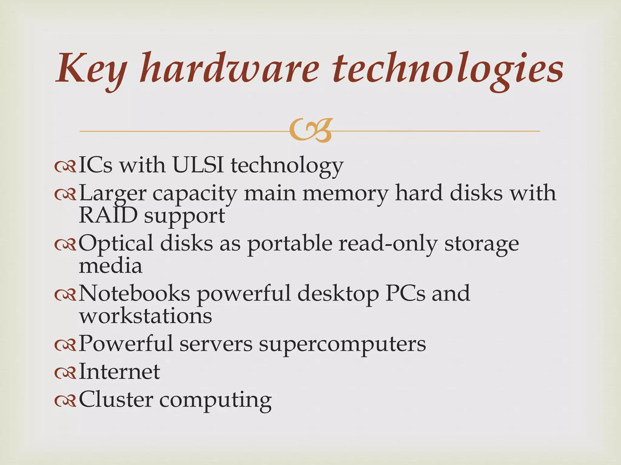 Computer generations powerpoint slide | PPTX