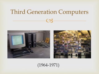 Computer generations powerpoint slide | PPTX