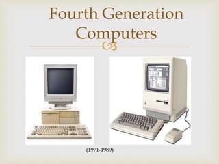 Computer generations powerpoint slide | PPTX